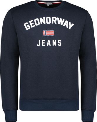 Geographical Norway Gassier Men - Sweatjacke Herren Hoodie Zip mit Kapuze Taschen - Pullover Langarm Warm Jacke - Kapuzenjacke Mann Jahreszeit Frühling Sommer Herbst (Mar