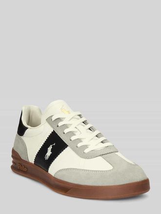 Polo Ralph Lauren Low Top Sneaker aus echtem Leder
