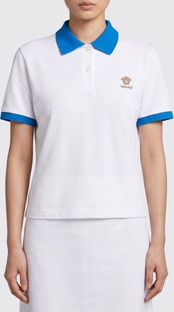 Versace Polo Femme couleur Bleu