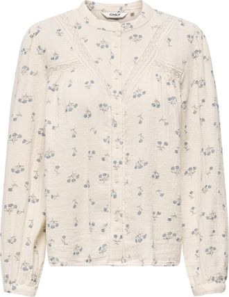 Only Onllari L/S Flower Shirt Noos WVN