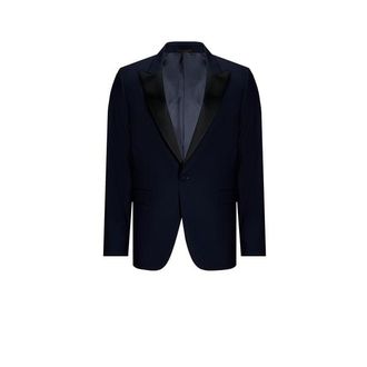 Saison 1865 eden wollblazer - blau