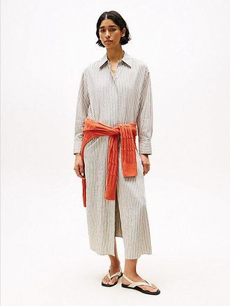 Tommy Hilfiger Robe chemise longue oversize