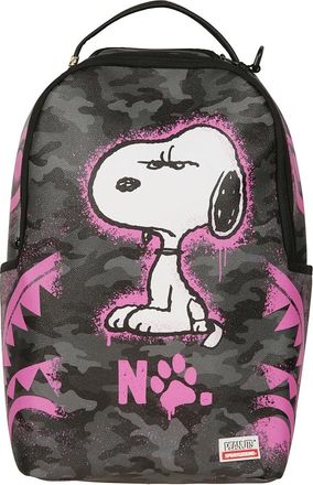 Sprayground Sprayground, Homme, Sacs, Multicolore, Taille: ONE Size Snoopy Pink Stencil Dlxsv Backpack