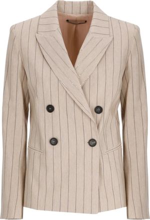 D.exterior Femme, Vestes, Rose, Taille: 36 FR Blazer Ray&eacute;