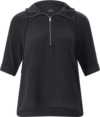 Marc Cain Damen, Blusen & Hemden, Schwarzk, 3XLGr&ouml;&szlig;e