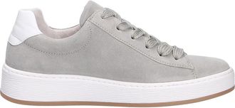 Gabor Velours Schn&uuml;rsneaker f&uuml;r Damen - - Shoes - Damen - Gr&uuml;n - 35 EU