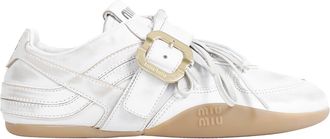 Miu Miu Gymnasium Leather Sneakers