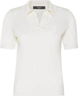 Max Mara Polo Wkdroncolo - Femme - Tops - Beige - Taille: 42 FR