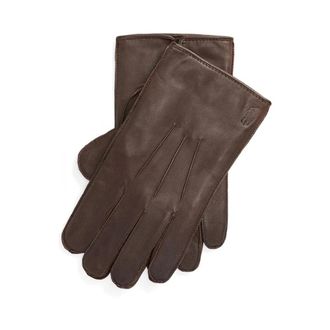 Polo Ralph Lauren Gants tactiles en peau de mouton - Homme - Accessoires - Brun - Taille: 2XL
