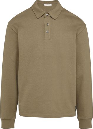 s.Oliver Poloshirt Langarm mit Logo-Patch