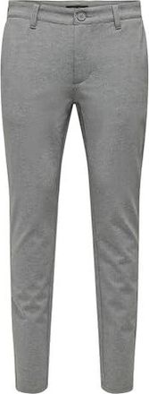 Only & Sons Pant Onsthor Pantalon Slim Otl, M&eacute;lange de Gris Moyen, 32W / 30L Hommes