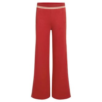 King Louie Daytona Sweat Pants - - Trousers - Damen - Rot - XL