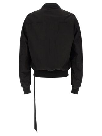 Rick Owens Bauhaus Flight Jacket - Black
