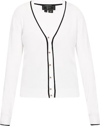 Faina Strickjacke Frauen cremefarben