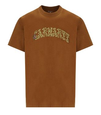 Carhartt Work in Progress T-SHIRT S/S MONOGRAM HAMILTON BROWN CARHARTT WIP