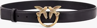 Pinko Berry leather belt - PINKO - gender_Woman