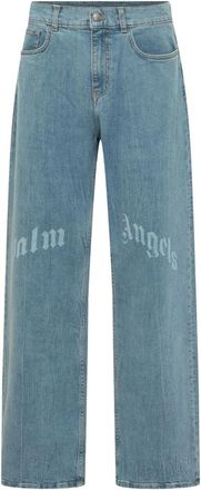 Palm Angels Herren, Jeans, Blau, W34Gr&ouml;&szlig;e