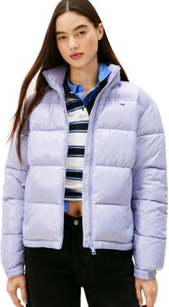 Tommy Jeans Damen Tjw Pckbl Hd ESS Pffr Shiny EXT Dw0Dw22039 Pufferjacke, Blue (Periwinkle Dusk), S