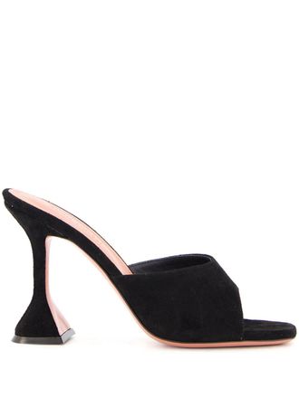 Amina Muaddi mules Lupita 95 mm - Noir