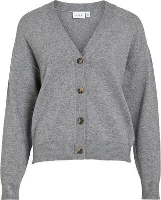 Vila Female Strickjacke VIRIL V-Ausschnitt