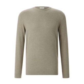 Profuomo Rundhals-Strickware - - Knitwear - Herren - Braun - L