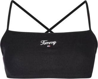 Tommy Jeans Femme, Tops, Noir, Taille: 44 FR Collection de T-shirts &eacute;l&eacute;gants