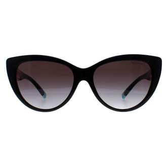 Tiffany & Co. Tiffany Cat Eye Womens Schwarz Grau Gradient TF4196