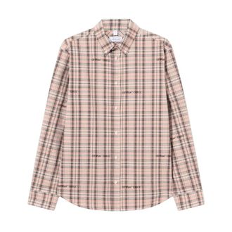 Off-white Homme, Chemises, Multicolore, Taille: L Marker Check Flannel Regular Shirt