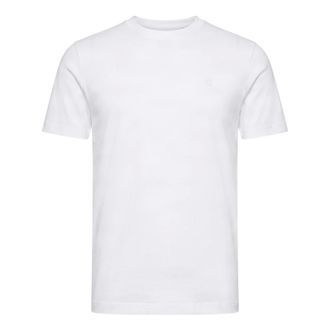 HUGO BOSS Homme, Tops, Blanc, Taille: XS T-shirt col rond