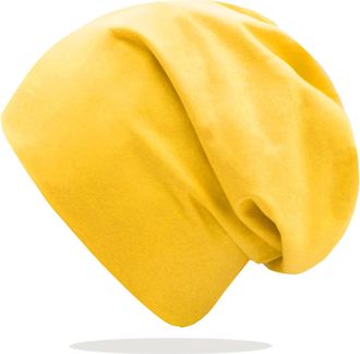 Glamexx24 Beanie M&uuml;tze Herren Damen: Slouchy Baumwoll Jersey &Uuml;bergangsm&uuml;tze, Laufm&uuml;tze, Chemo M&uuml;tze, Fahrradm&uuml;tze f&uuml;r Alle Jahreszeiten