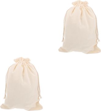 Cabilock 2st&uuml;cke Drawstring Brotbeutel Strapazierf&auml;higem Material Gro&szlig;e Kapazit&auml;t Praktische Aufbewahrung F&uuml;r Brot Und Zutaten F&uuml;r Oder Zuhause