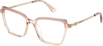 Twinset VTW009V Lesebrille, Shiny Transparent Pfirsich, Einheitsgröße für Erwachsene, Glänzend, transparent, Pfirsich, One size