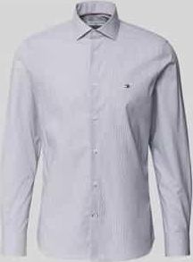 Tommy Hilfiger Tailored Slim Fit Businesshemd aus Baumwoll-Mix