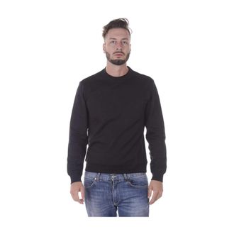 Armani Jeans Sweatshirts - - Knitwear - Herren - Schwarzk - M