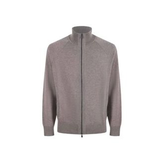 HUGO BOSS H-Fabiano Cardigan - - Knitwear - Herren - Grau - XL