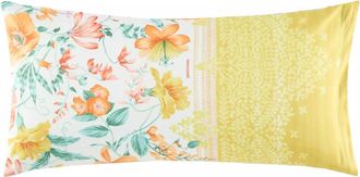 Bassetti Casablanca Kissenhülle zu Bettwäsche aus 100% Baumwollsatin in der Farbe GELB Y1, Maße: 40x80 cm - 9332172