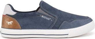 Mustang Jeans Mustang Sneakers aus Stoff 4198-402 Dunkelblau