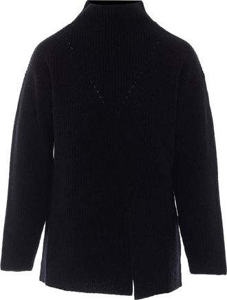 Alpha Studio Pull Col Rond - Noir