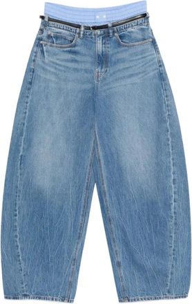 Alexander Wang Femme, Jeans, Bleu, Taille: W28 Belt and Boxer Blow Up Jean