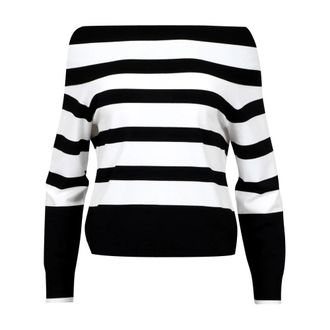 Kaos Gestreifter Baumwollpullover - - Knitwear - Damen - Mehrfarbig - M