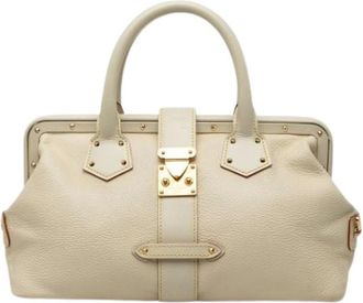 Louis Vuitton Pre-owned Cuir sacs-louis-vuitton - Femme - Pre-owned - Blanc - Taille: ONE Size