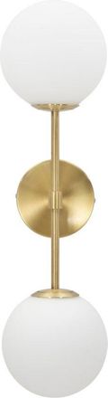 Charme 1921 Glamy Double Wall Lamp cm 15x21x55