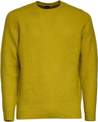 Fedeli pull Argentina à col rond - Jaune