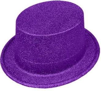 Generic Chapeau de cowboy &agrave; paillettes pour homme et femme - Brillant - Costume de Venise - Accessoire de d&eacute;coration pour bal de carnaval (PP1, taille unique)