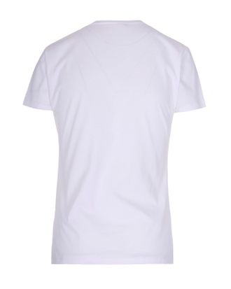 Liu Jo Womens T-Shirt White Floral Print Cotton T-Shirts & Jerseys