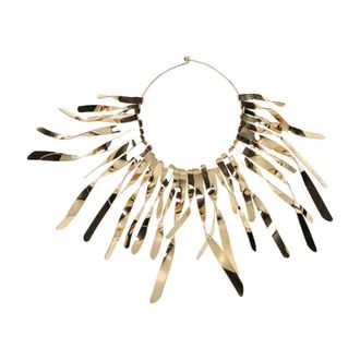 Jil Sander Femme, Accessoires, Jaune, Taille: ONE Size Collier Plumaje