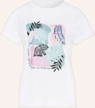 Darling Harbour Darling Harbour T-Shirt Mit Schmucksteinen weiss