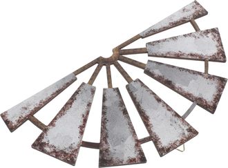 Amosfun Holz Windmühle Wanddekoration Rustikal Bauernhausstil Hängende Wandskulptur Für Wohnzimmer Esszimmer Eingangsbereich Heimdekoration