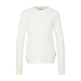 Barbour Femme, Pulls, Blanc, Taille: 38 FR Hartland Crew Neck Jumper