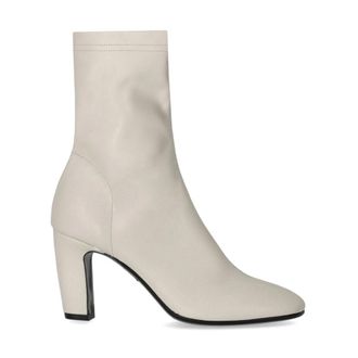 Strategia Femme, Chaussures, Blanc, Taille: 39 EU Bottine Blanche à Talon